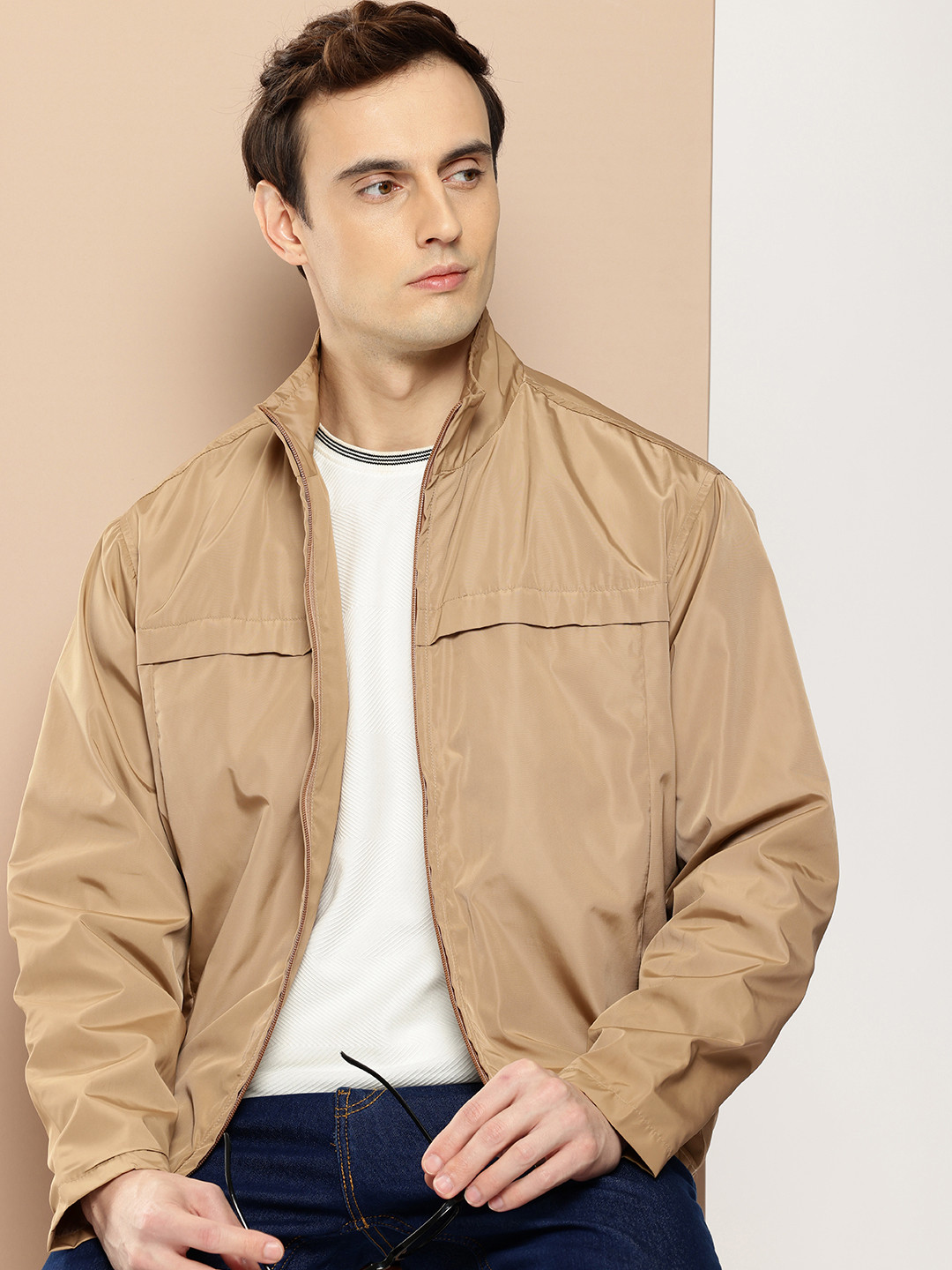 Buy INVICTUS Mock Collar Tailored Jacket - Jackets for Men 28986188 ...