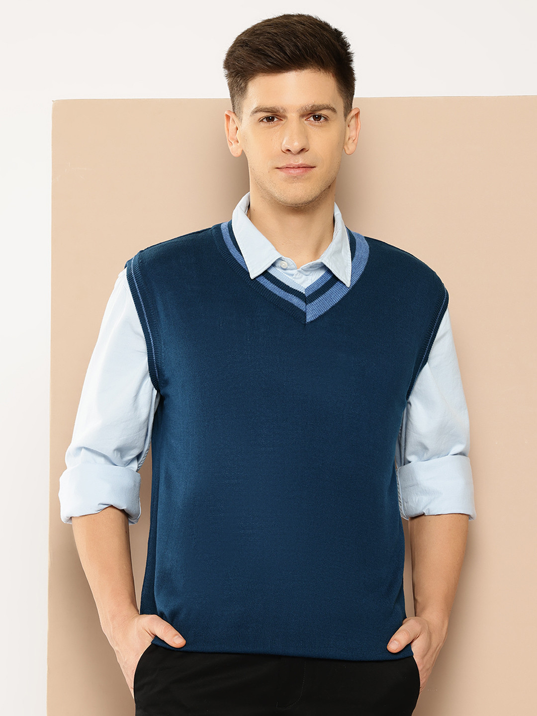 Buy INVICTUS Pure Acrylic Sweater Vest - Sweaters for Men 28986282 | Myntra