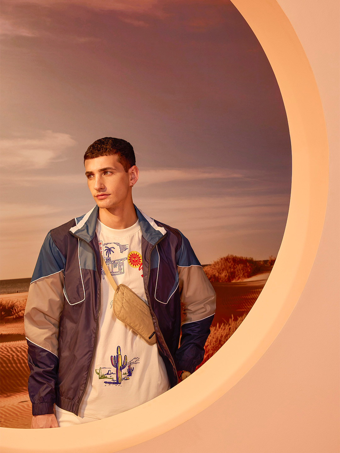 Buy Mast & Harbour Colourblocked Tailored Jacket - Jackets for Men ...