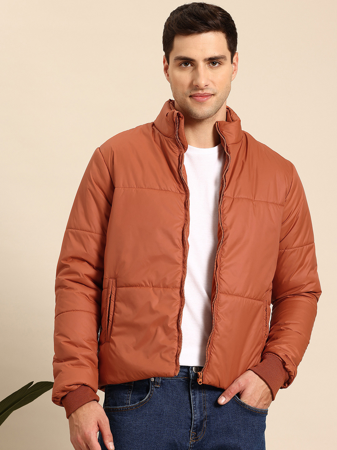 Buy Mast & Harbour Mock Collar Padded Jacket - Jackets for Men 28986662 ...