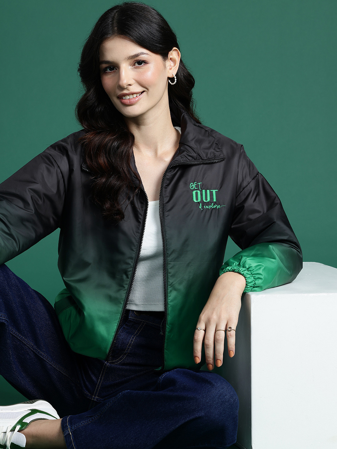 Buy DressBerry Dyed Padded Jacket - Jackets for Women 28986846 | Myntra