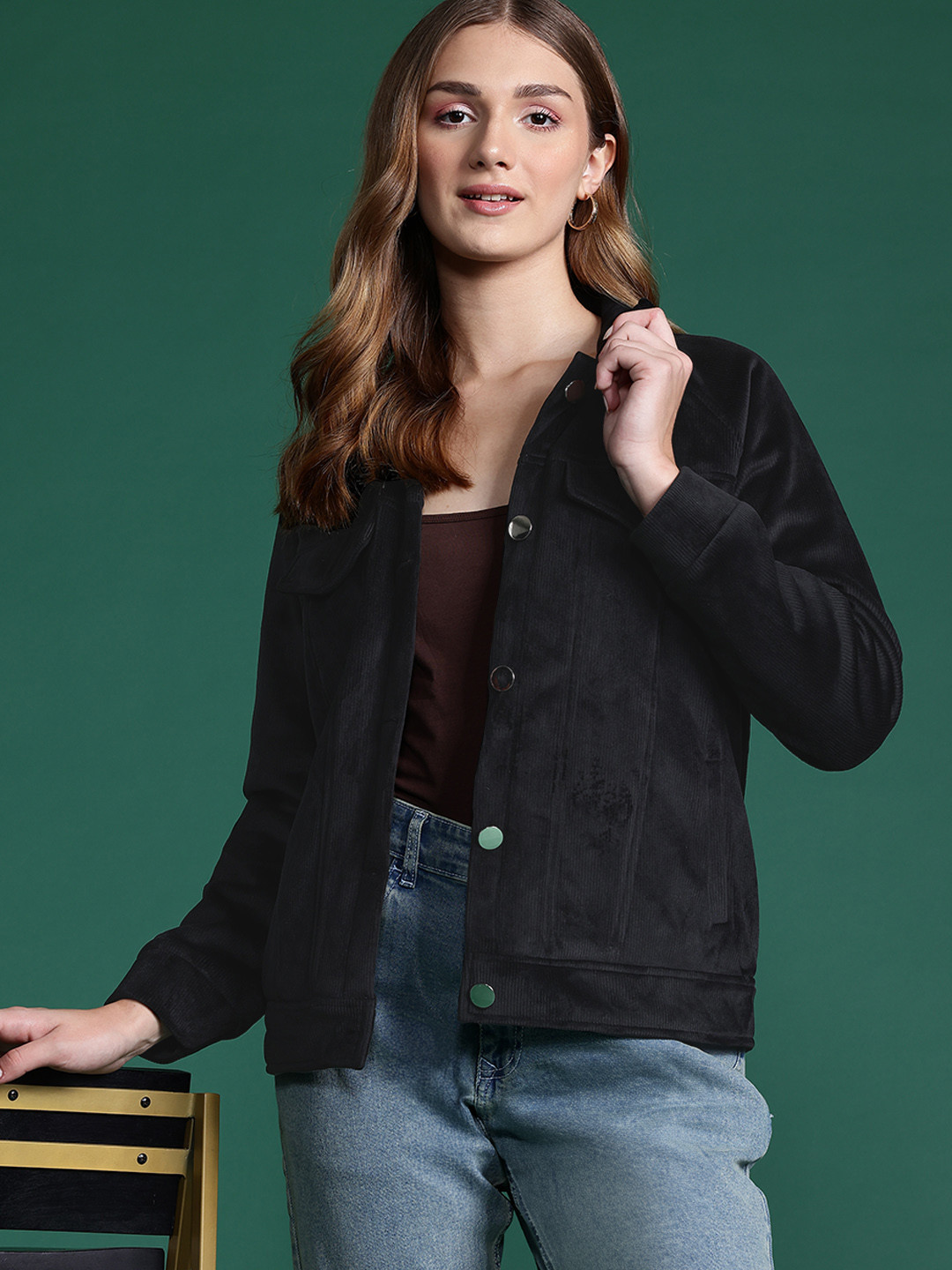 Buy DressBerry Corduroy Tailored Jacket - Jackets for Women 28986956 ...