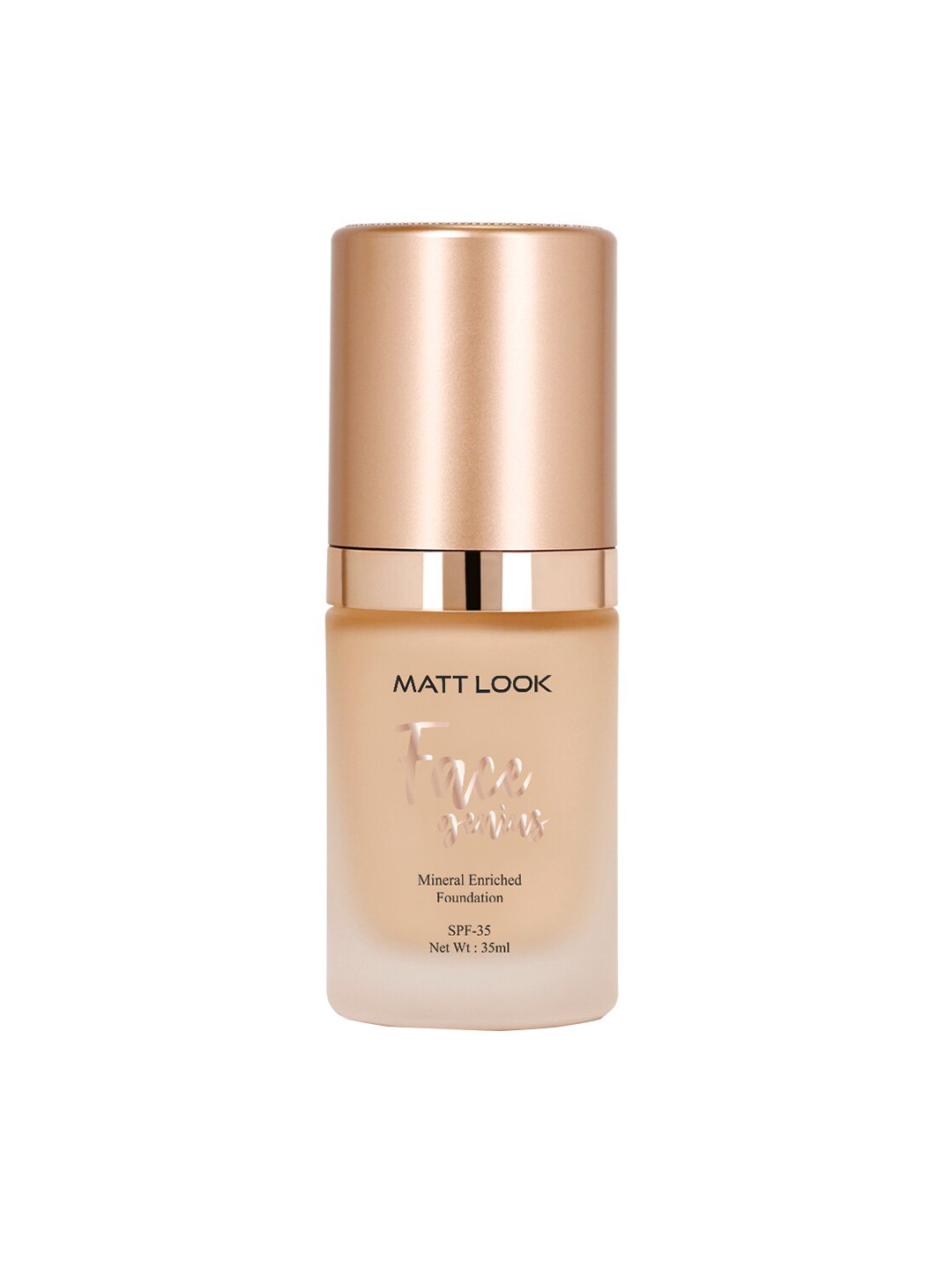 Buy MATTLOOK Face Genius Mineral Enriched Foundation Warm Beige ...
