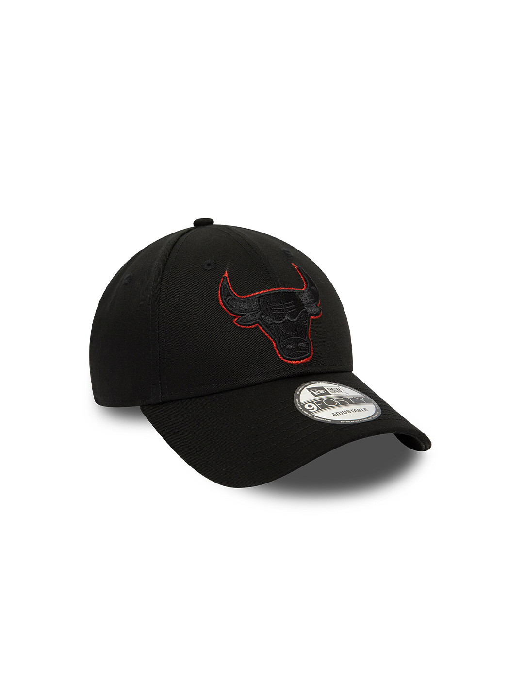 Buy New Era Unisex Chicago Bulls Metallic Outline 9FORTY Adjustable Cap ...