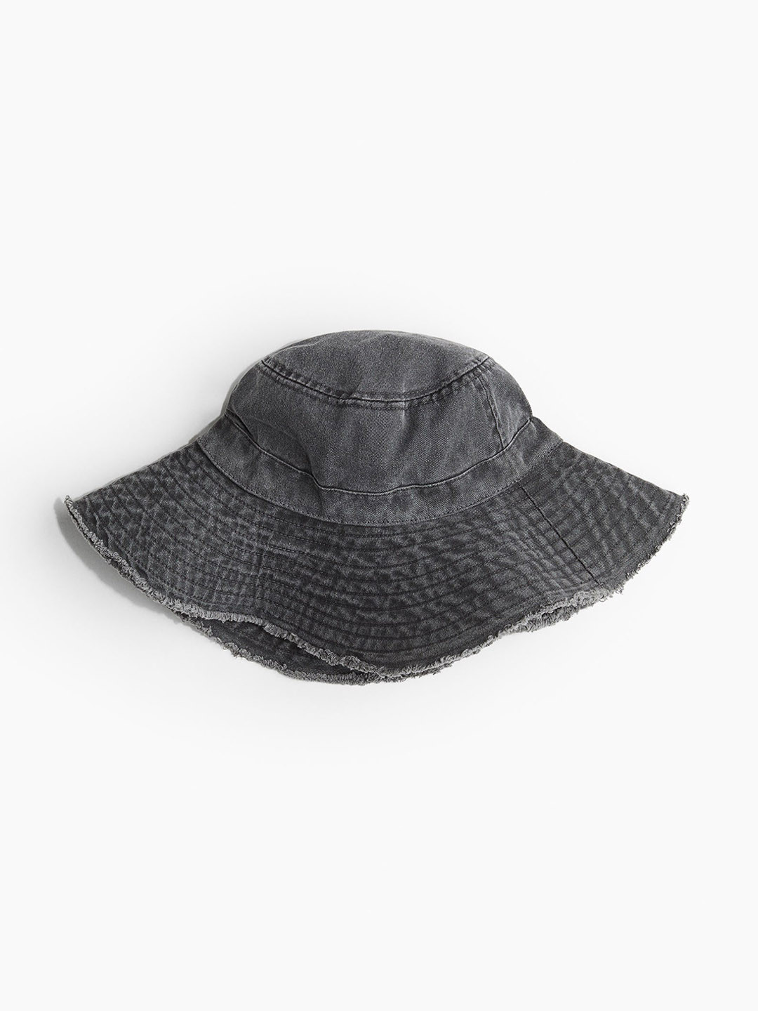 Buy H&M Women Frayed Edge Cotton Bucket Hat - Hat for Women 28991990 ...