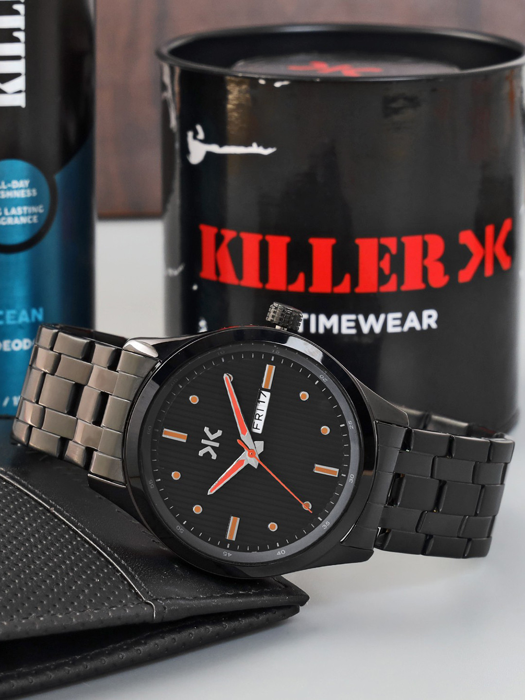 Buy Killer Men Dial & Stainless Steel Bracelet Style Straps Digital ...