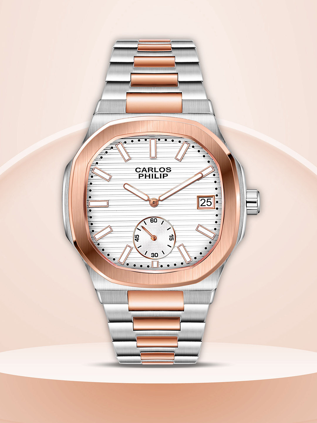 Buy CARLOS PHILIP VINTAGE Men Watch Precision Series S03706A 3 ...