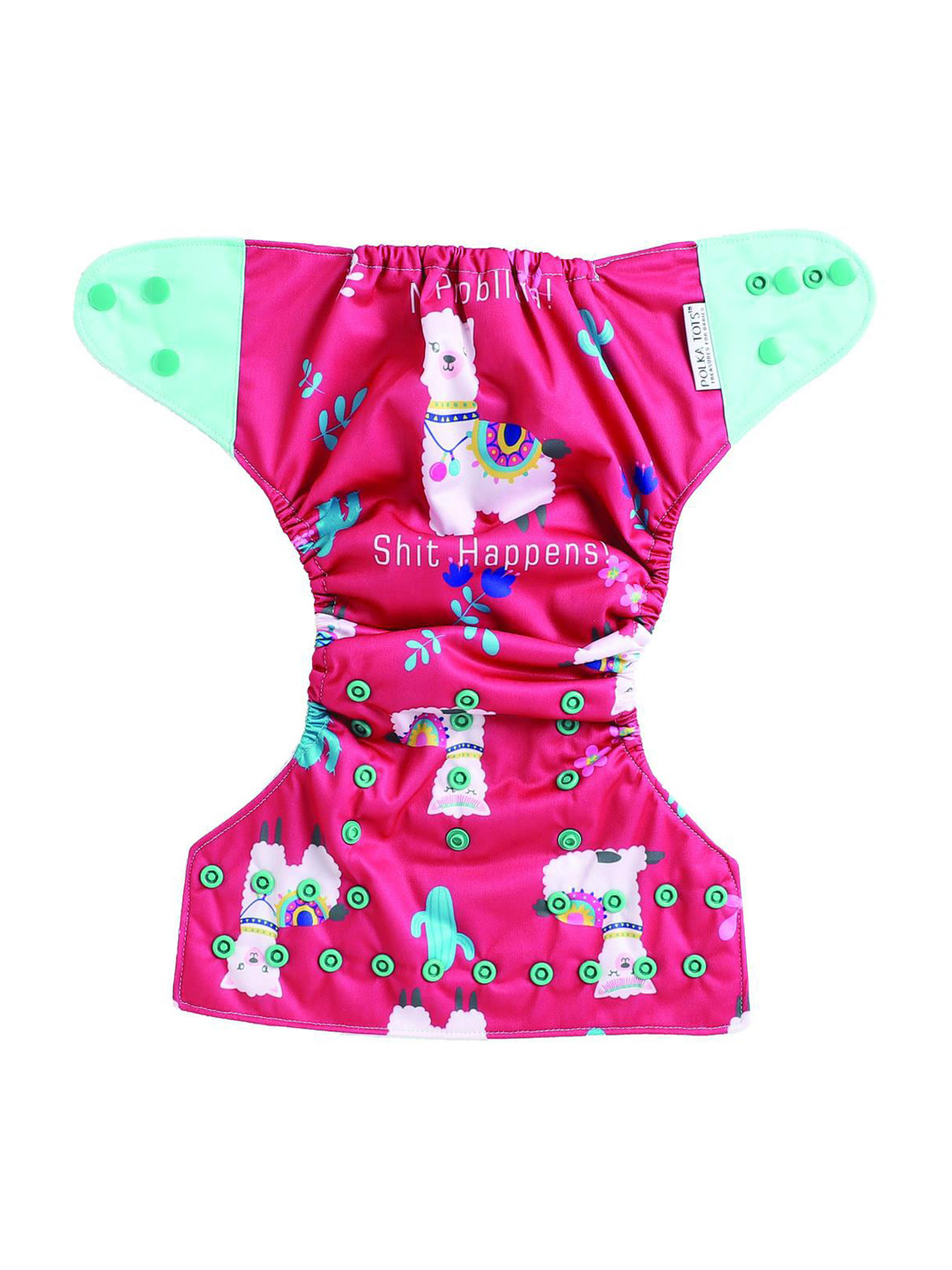 Buy Polka Tots Reusable Waterproof Adjustable Cloth Diaper - Diapers ...