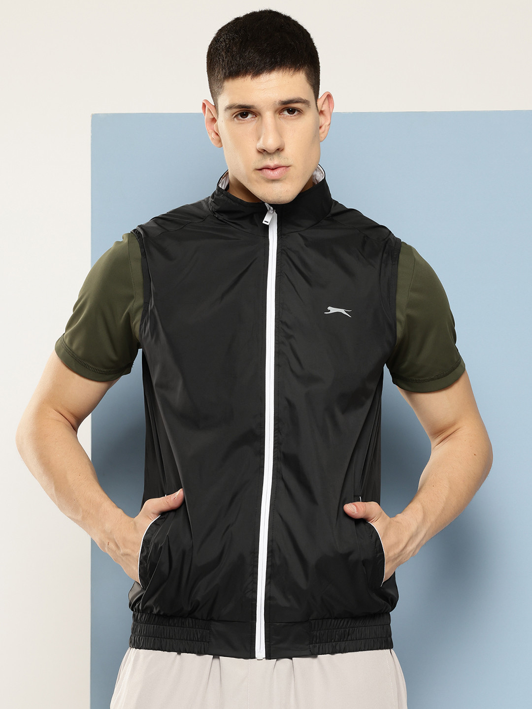 Buy Slazenger Reflective Strip Ultra Dry Sports Jacket - Jackets for ...