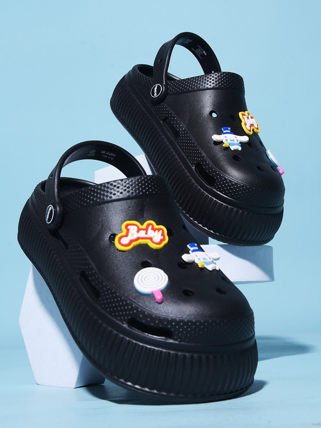 Buy Action Women Applique Detailed Clogs - Flip Flops for Women ...