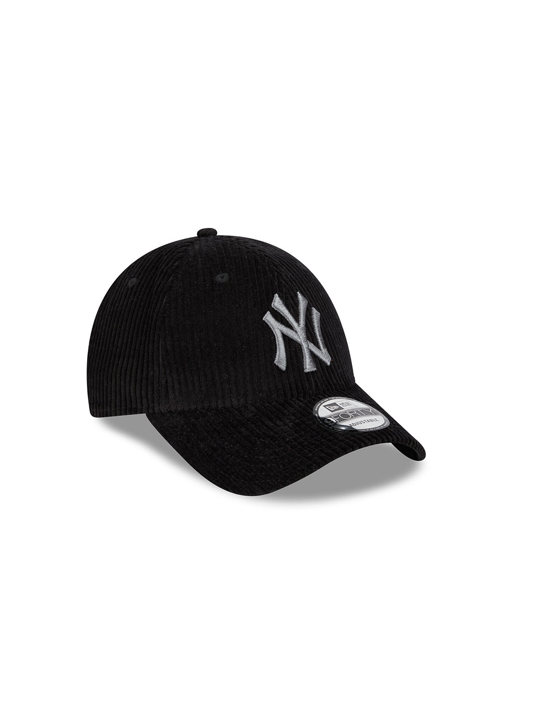 Buy New Era New York Yankees Wide Cord Black 9FORTY Adjustable Cap ...