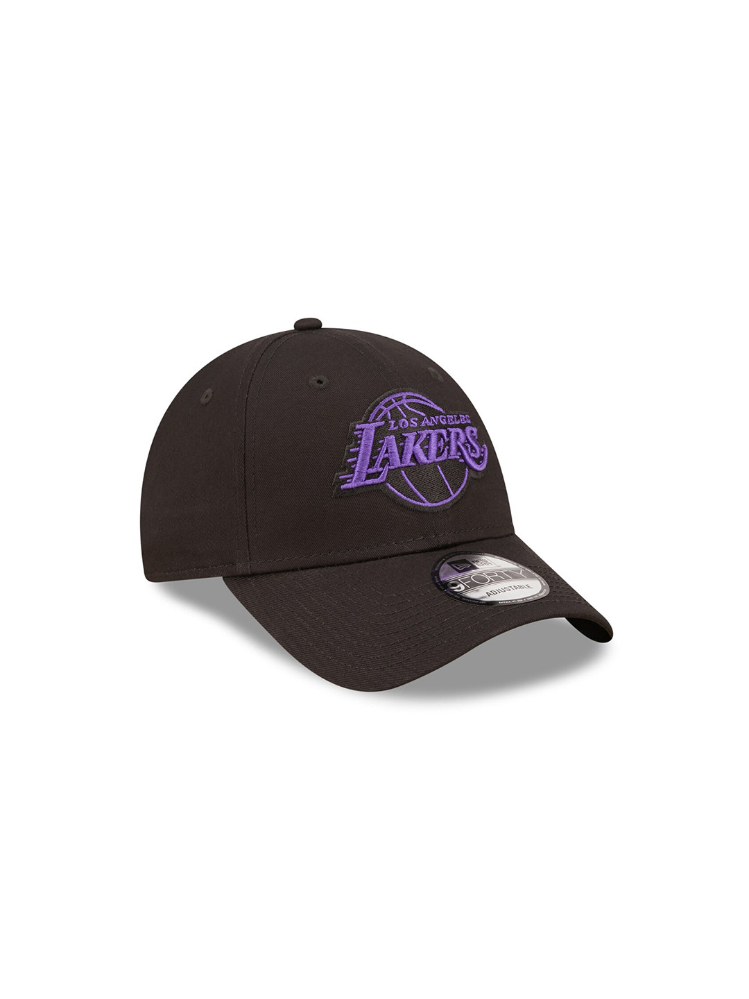 Buy New Era LA Lakers Neon Outline Black 9FORTY Adjustable Cap - Caps ...