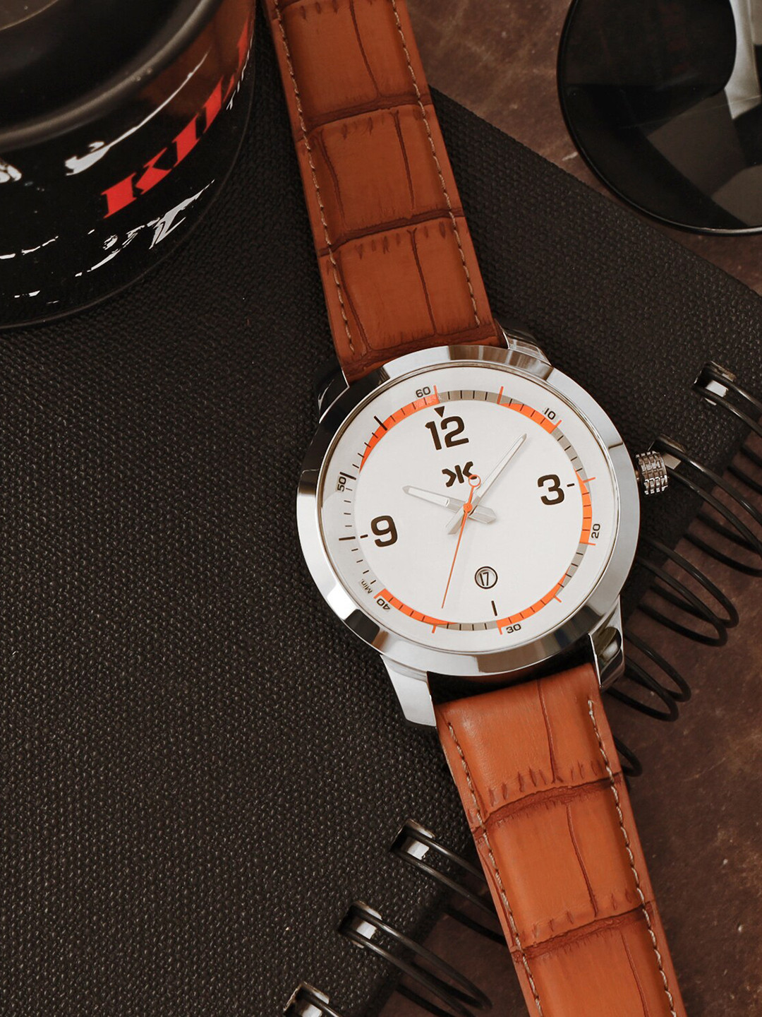 Buy Killer Men Printed Leather Straps Analogue Watch KLMO81D - Watches ...