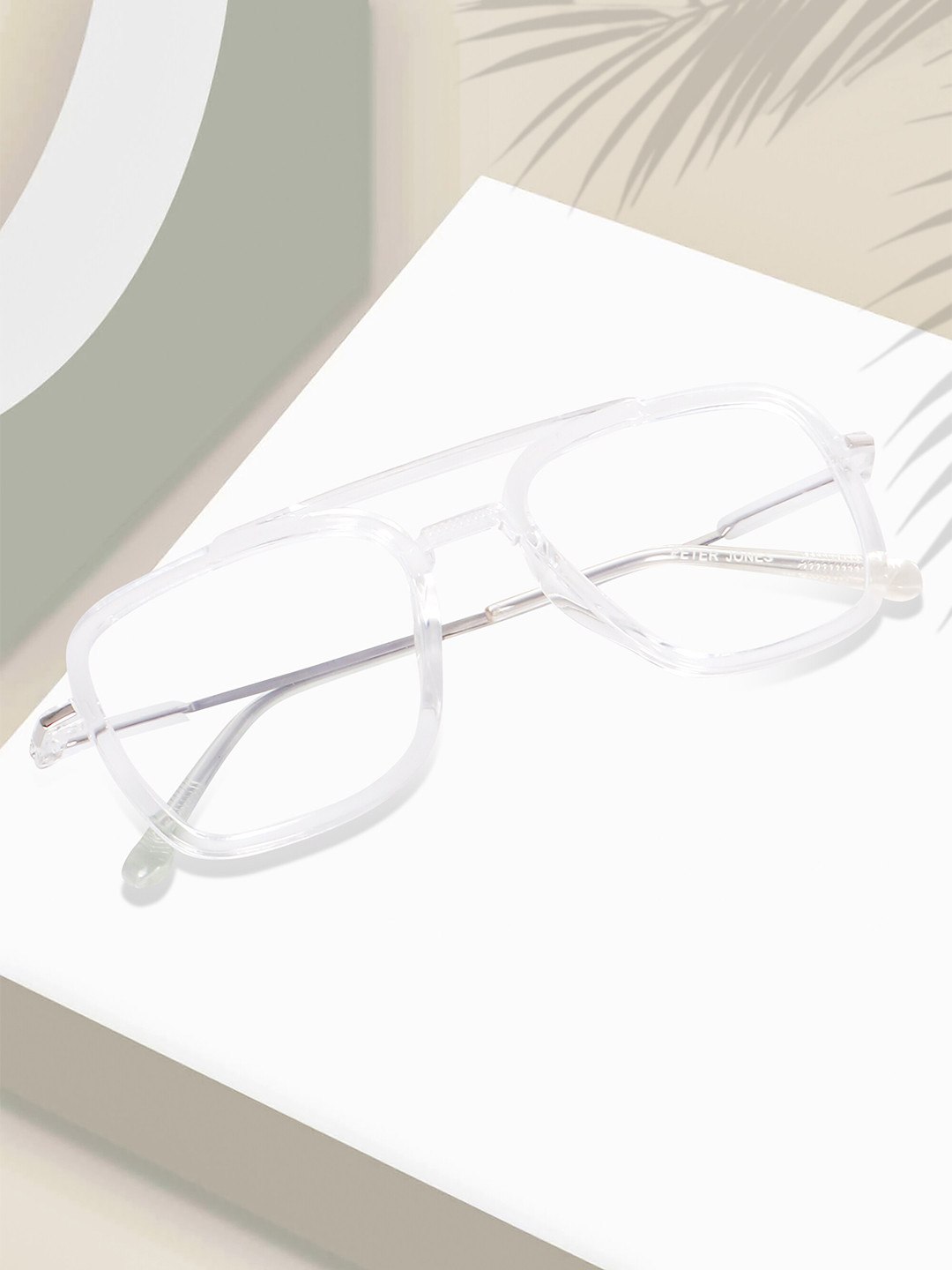 Buy Peter Jones Eyewear Unisex Full Rim Square Frames - Frames for ...