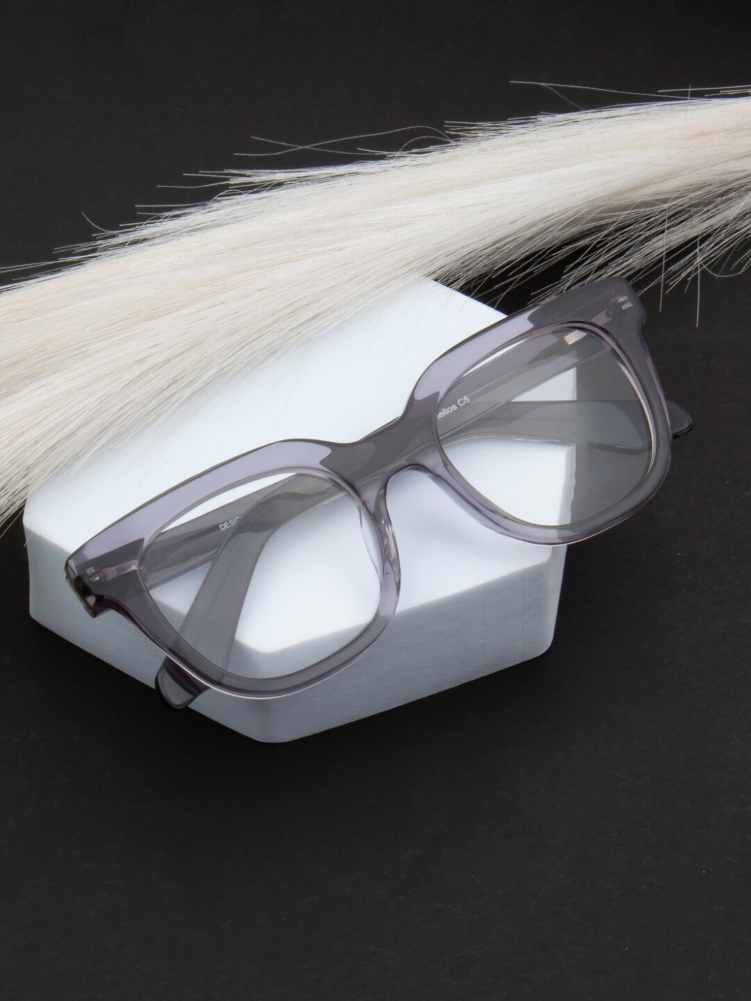 Buy Ted Smith Unisex 100% Acetate Full Rim Oval Frames HELIOS_C5 ...