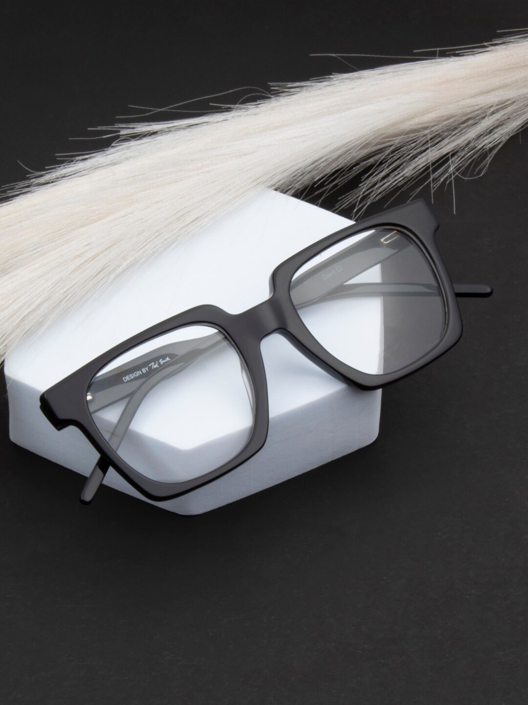 Buy Ted Smith Unisex 100% Acetate Full Rim Square Frames DART 1_C1 ...