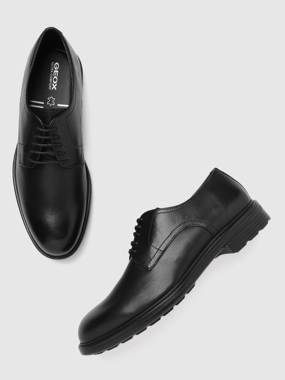 Buy Geox U Walk Pleasure Men Leather Formal Debys - Formal Shoes for ...