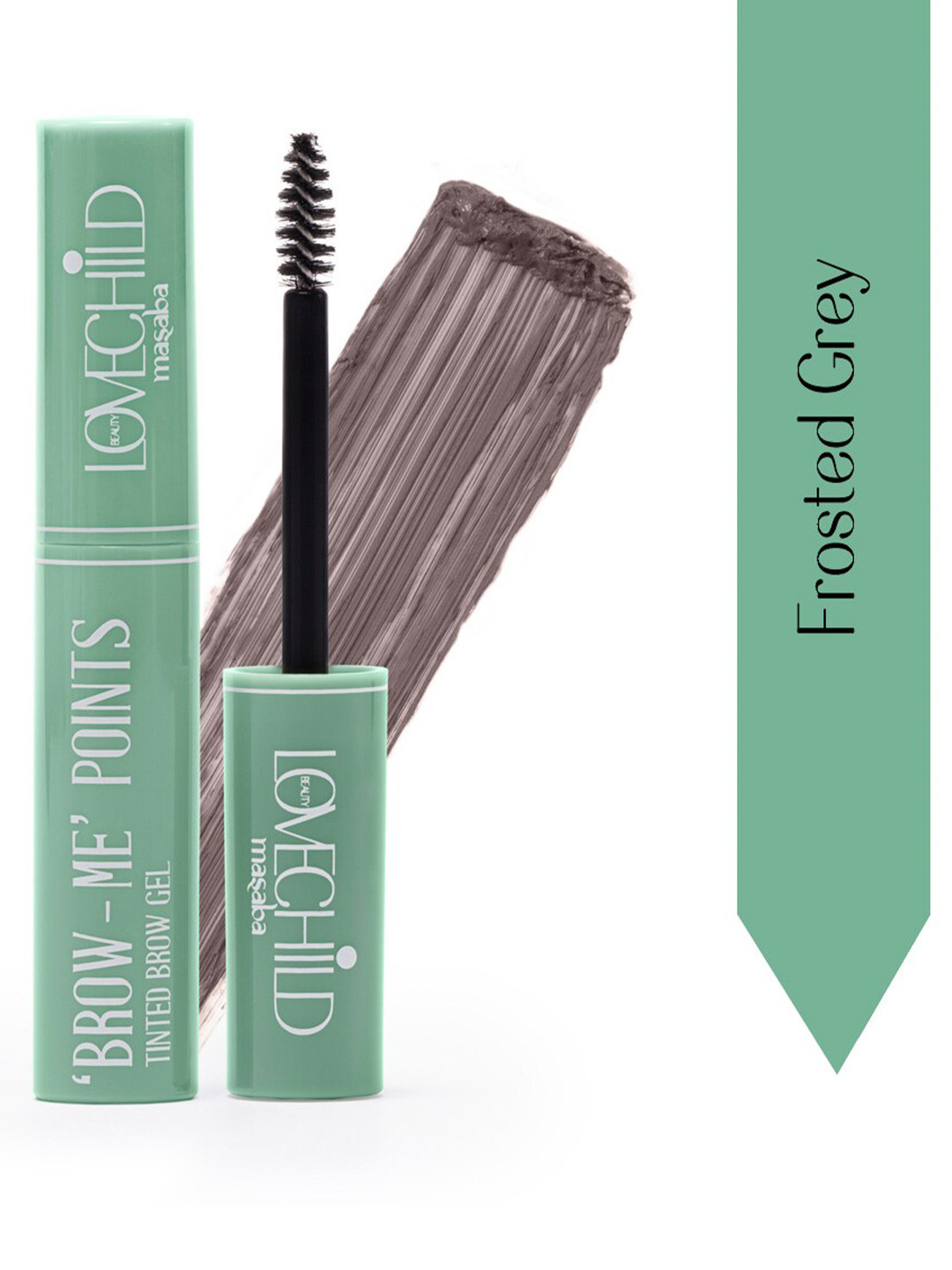 Buy Lovechild Masaba Brow Me Points Tinted Brow Gel 5 Ml Frosted Grey ...