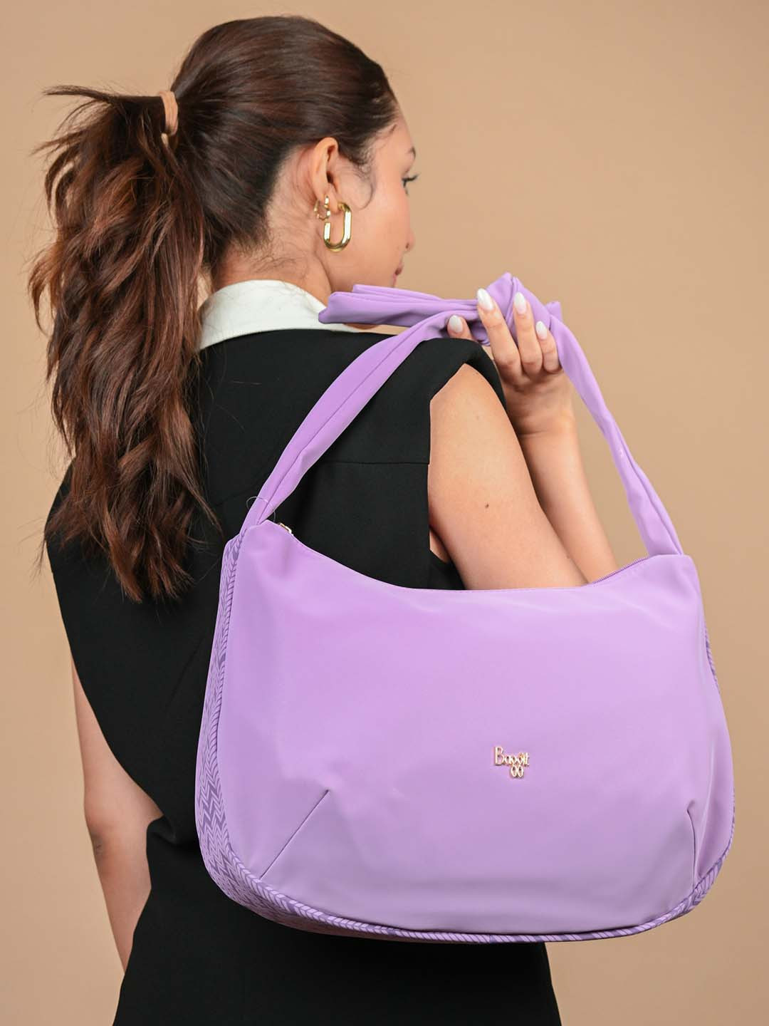 Buy Baggit Structured Hobo Bag - Handbags for Women 29120520 | Myntra