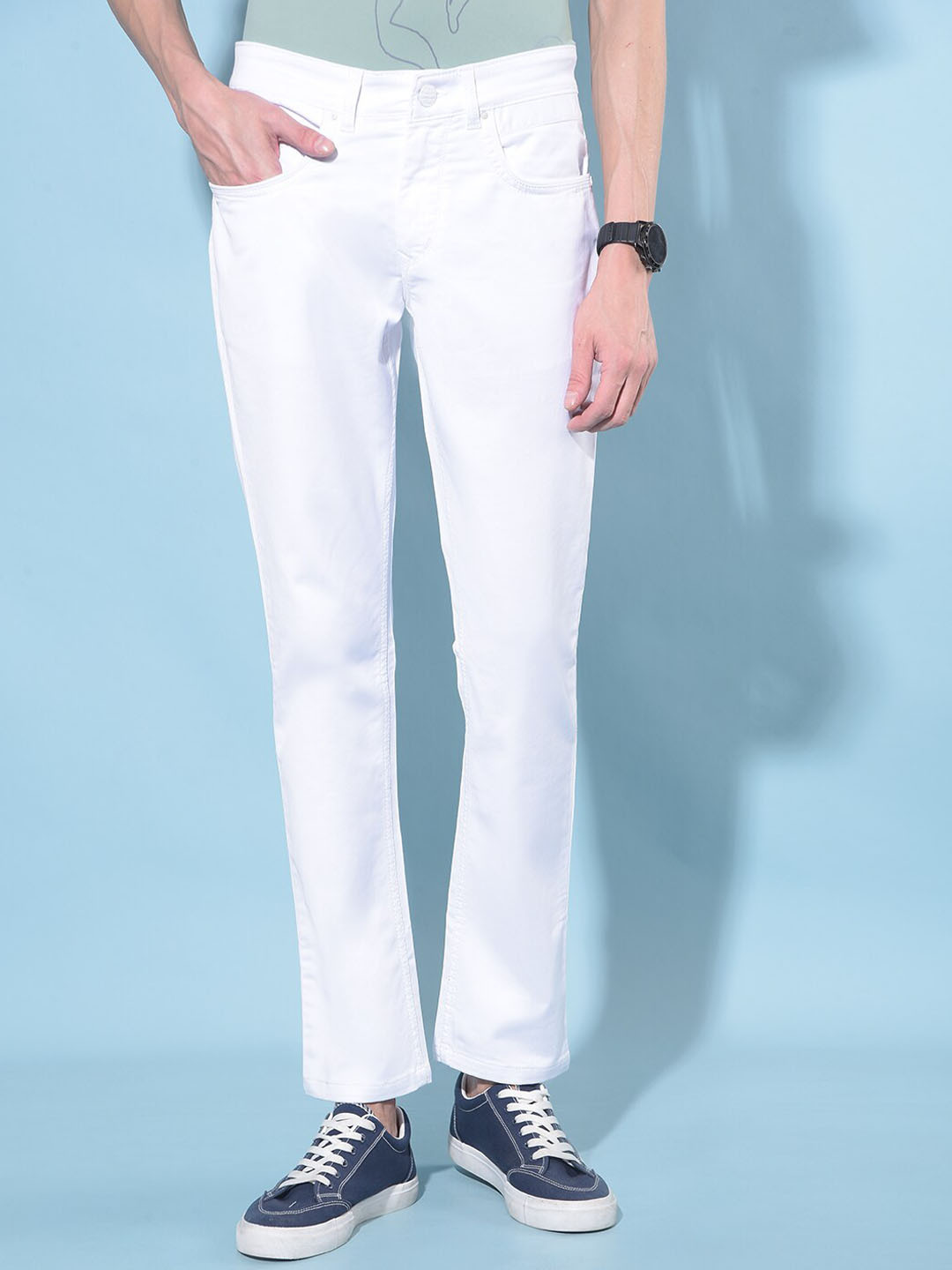 Buy Crimsoune Club Men Lean Slim Fit Stretchable Jeans - Jeans for Men ...