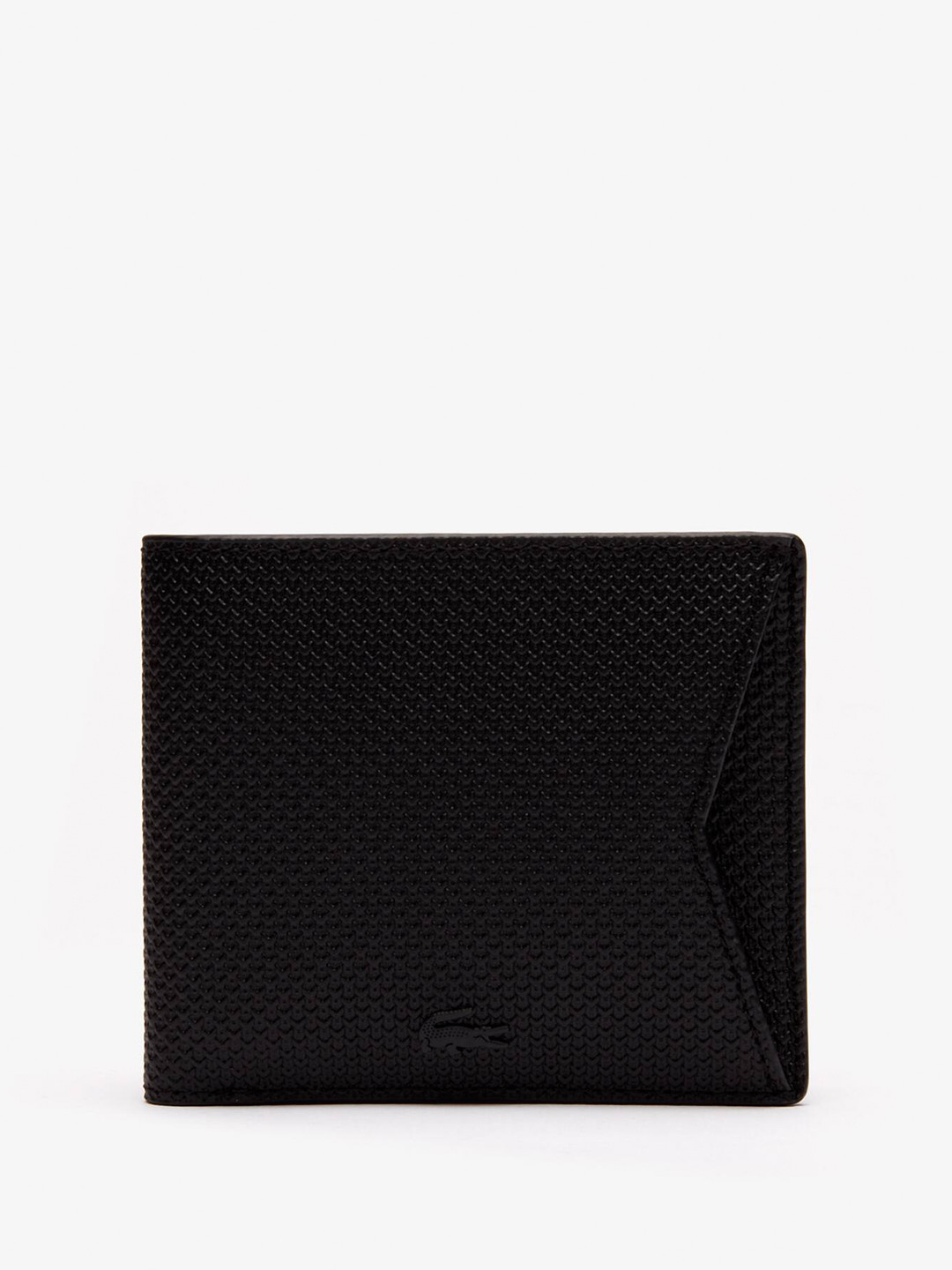 Buy Lacoste Men Textured Leather Two Fold Wallet - Wallets for Men ...