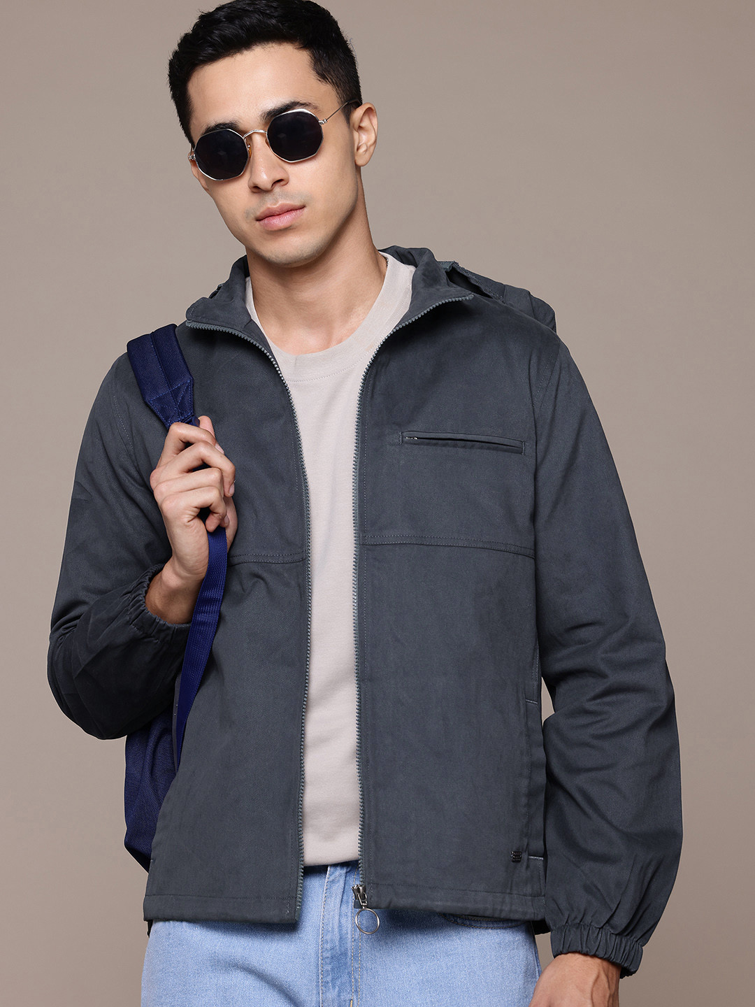 Buy The Roadster Lifestyle Co. Pure Cotton Tailored Jacket - Jackets ...