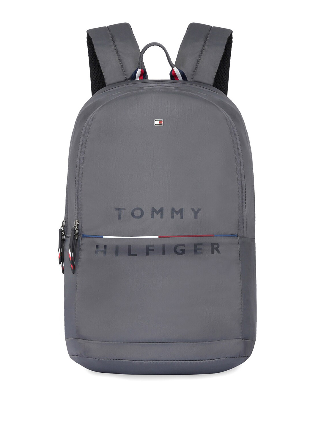 Buy Tommy Hilfiger Unisex Brand Logo Printed Backpack Up To 14 Inch ...