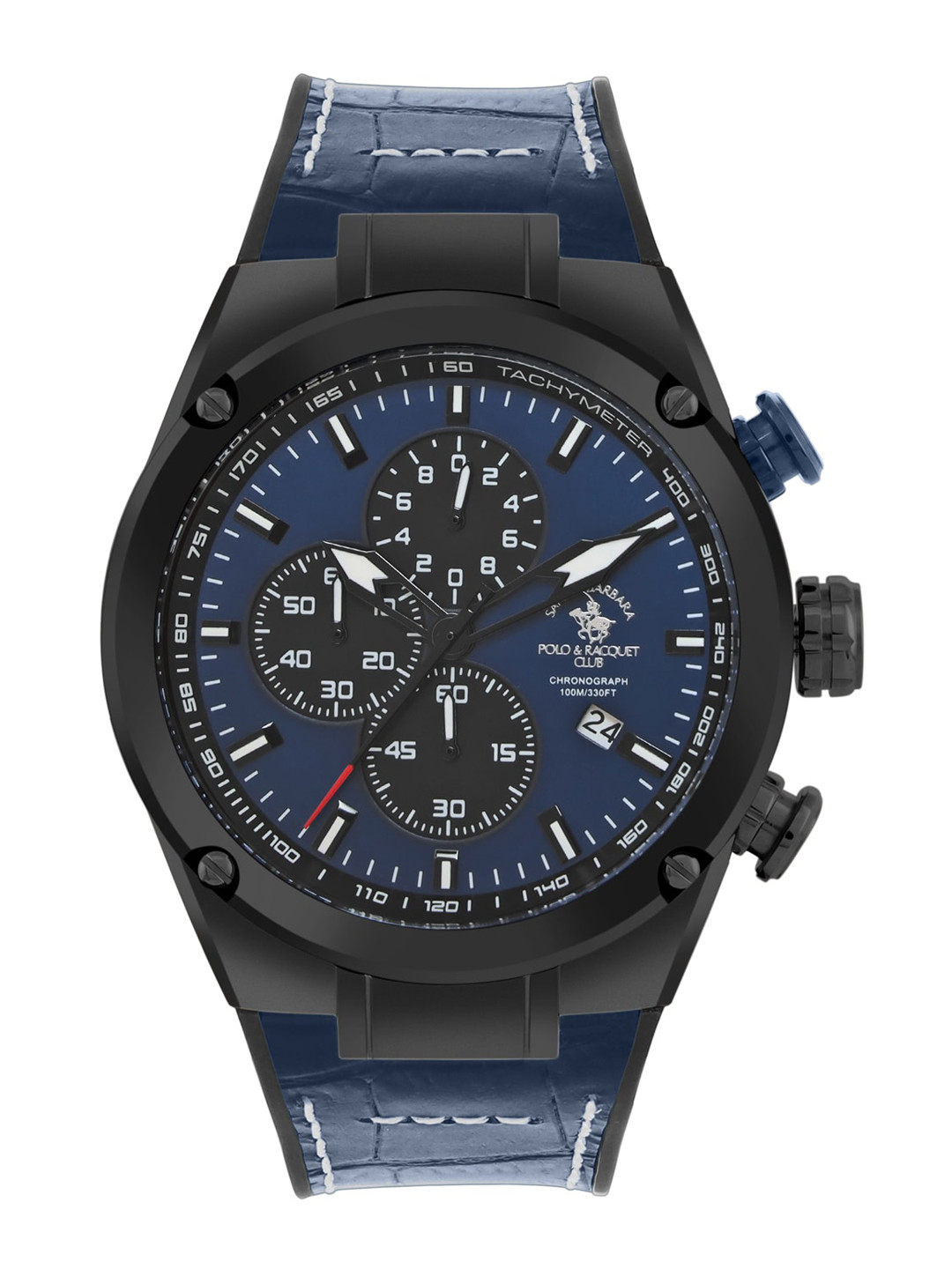 Buy SANTA BARBARA POLO & RACQUET CLUB Men Analogue Chronograph Watch SB ...