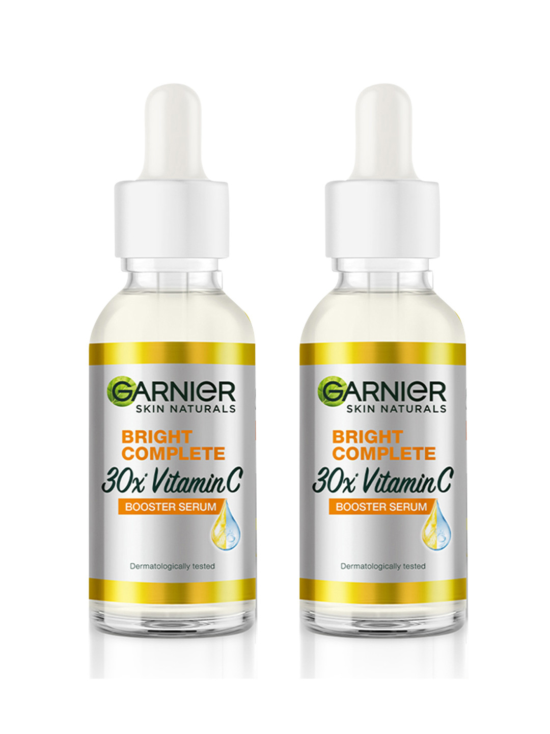 Buy Garnier Set Of 2 Bright Complete 30X Vitamin C Face Serum 30 Ml ...