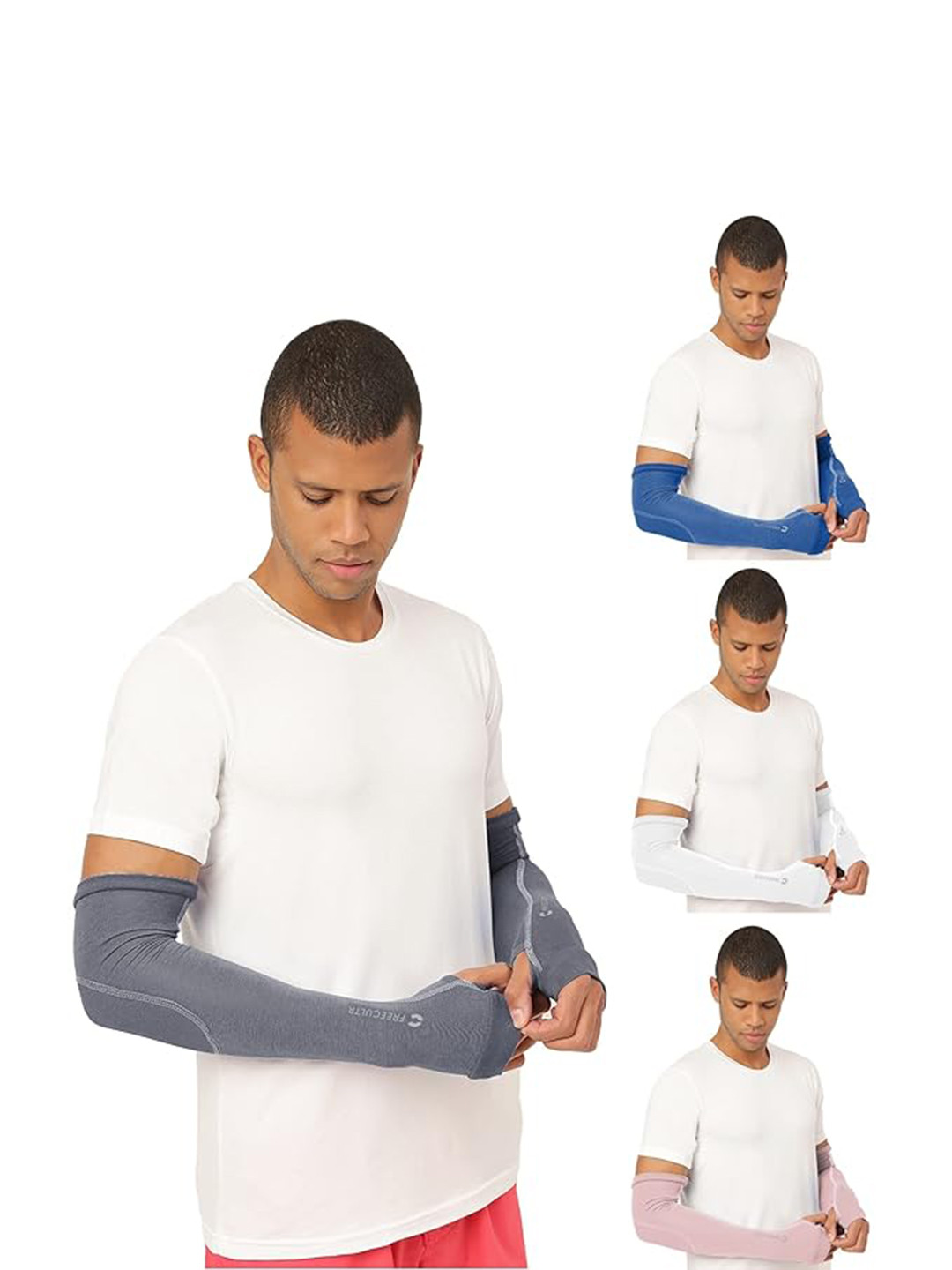 Buy FREECULTR Unisex Set Of 4 Patterned Breathable Bamboo Cotton Riding ...