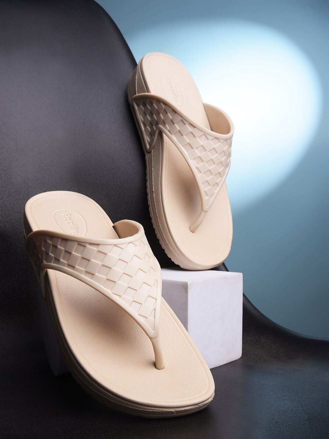 Buy Action EVA Flotter Women Self Design Thong Flip Flops - Flip Flops ...