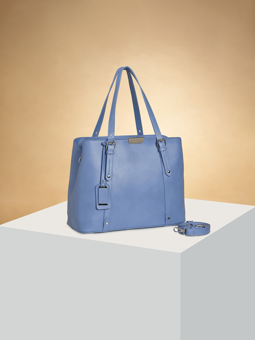 Buy Forever Glam By Pantaloons Textured Zip Detail PU Shoulder Bag ...