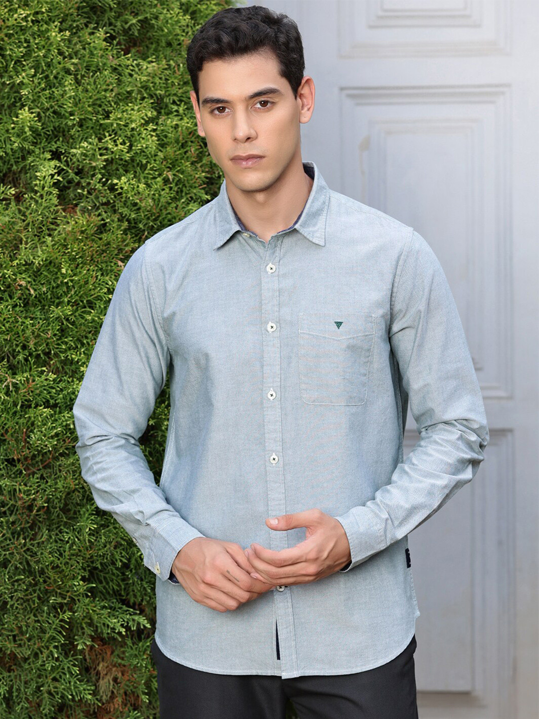 Buy Thomas Scott Premium Spread Collar Semiformal Shirt - Shirts for ...