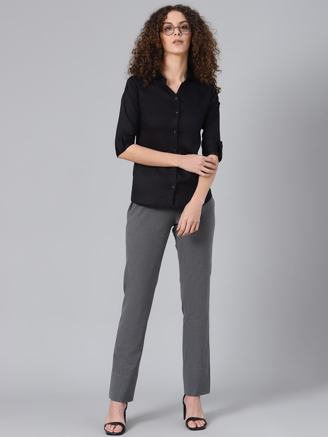 Buy Shaftesbury London Smart Slim Fit Spread Collar Cotton Formal Shirt ...