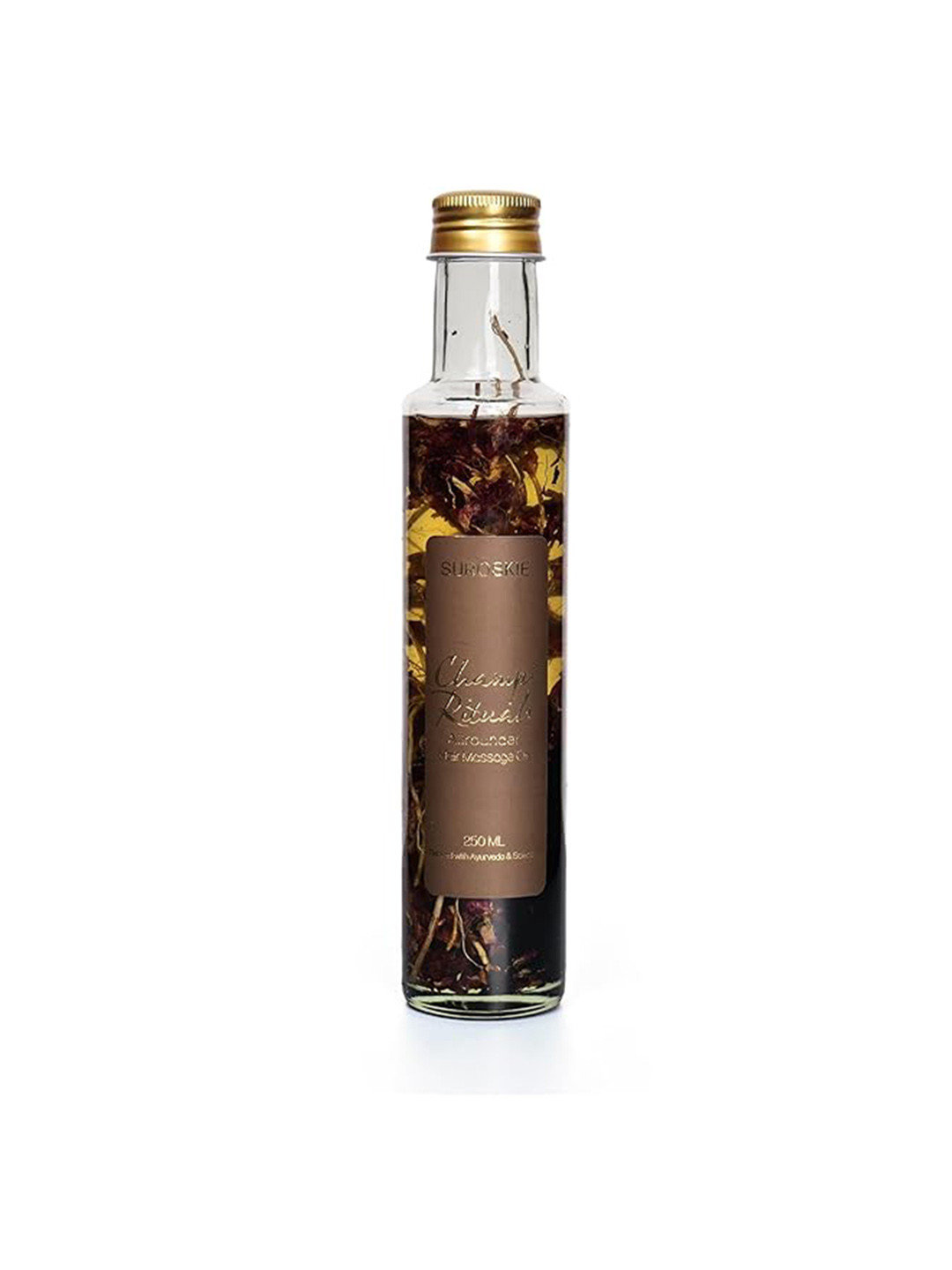 Buy SUROSKIE Champi Rituals Hair Oil With Bhringraj & Almond 250 Ml ...