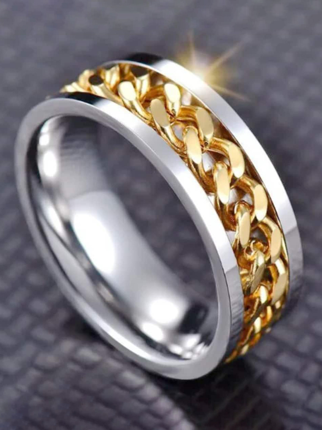 Buy SALTY Men Stainless Steel Finger Ring - Ring for Men 29254050 | Myntra