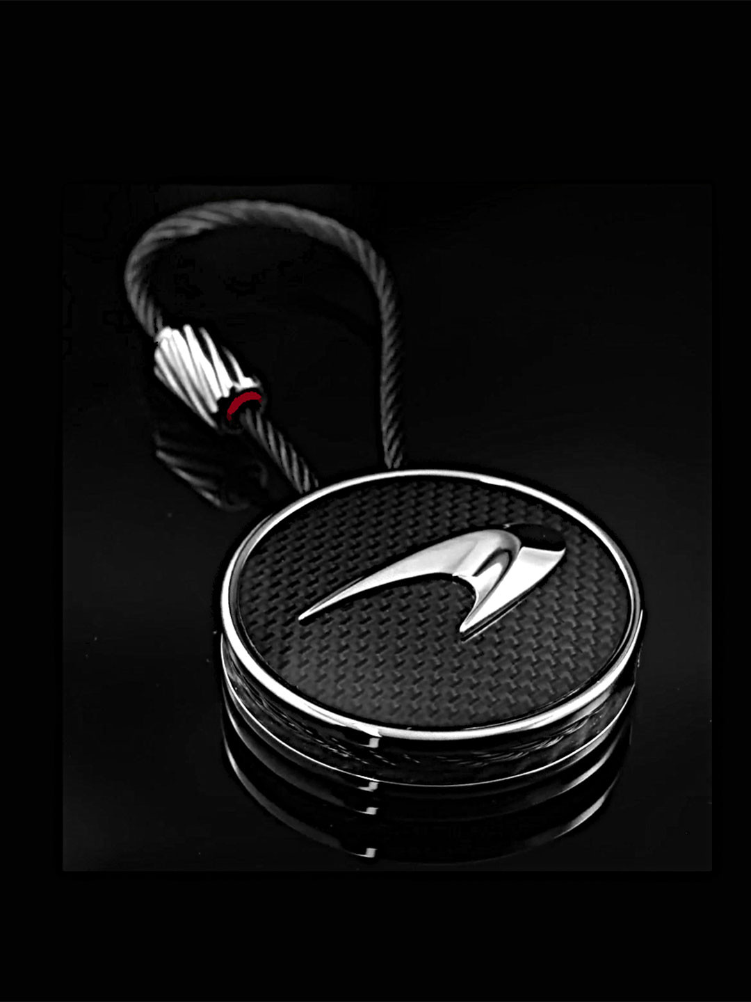 Buy McLAREN Stainless Steel Track Key Chain - Key Chain for Men ...