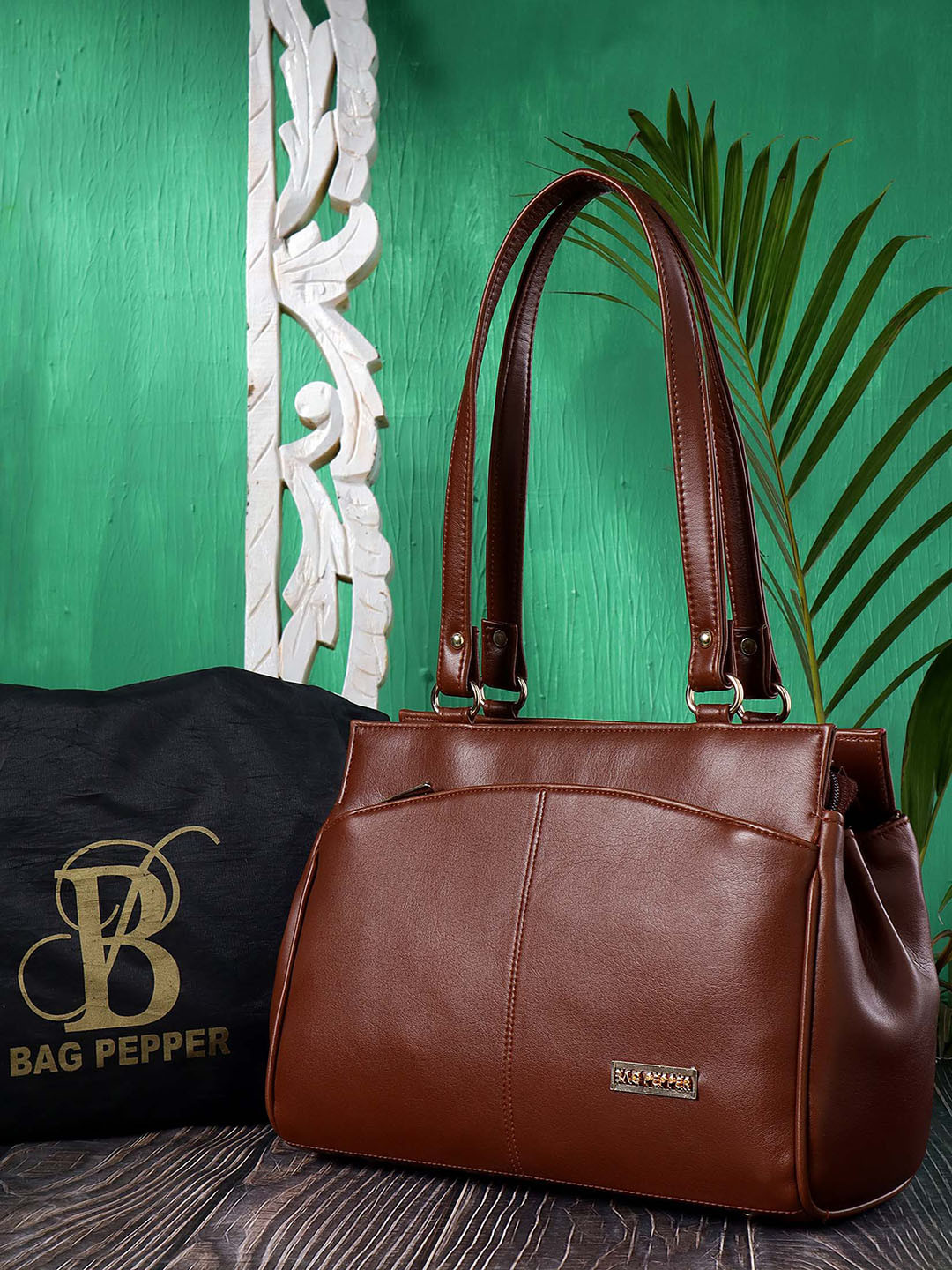 Buy Bag Pepper Textured Structured Handheld Bag - Handbags for Women ...