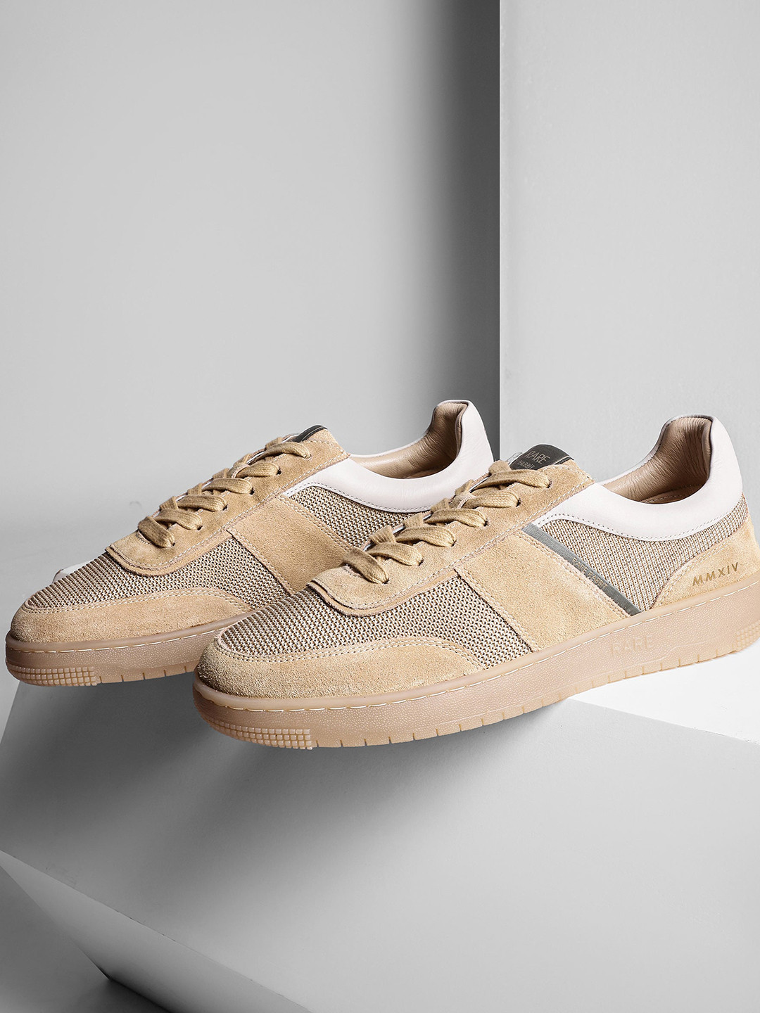 Buy RARE RABBIT Men Rubio Textured Leather Sneakers - Casual Shoes for ...