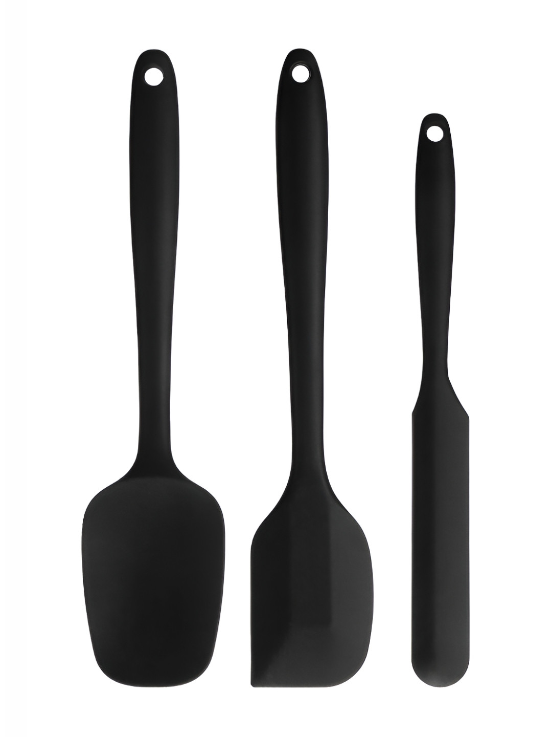 Buy P Plus International Black 3Pcs Spatulas Set - Spatula for Unisex ...
