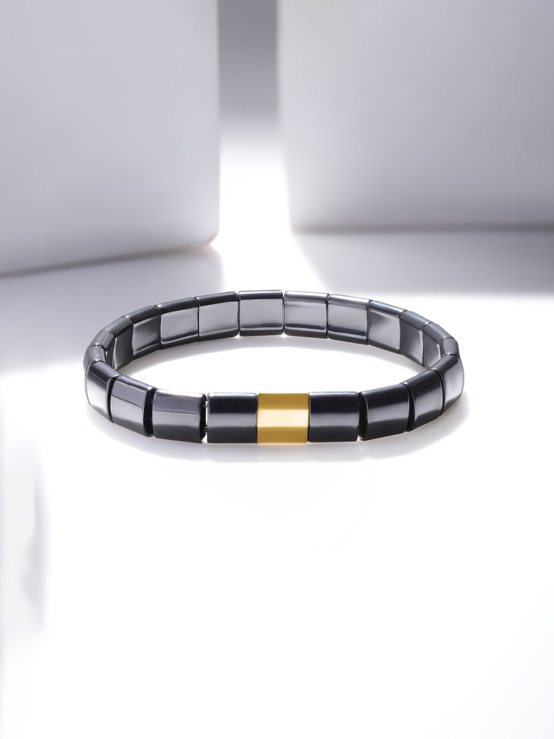 Buy Rubans Voguish Mens 18K Gold Plated StainlessSteel Tarnish Free ...