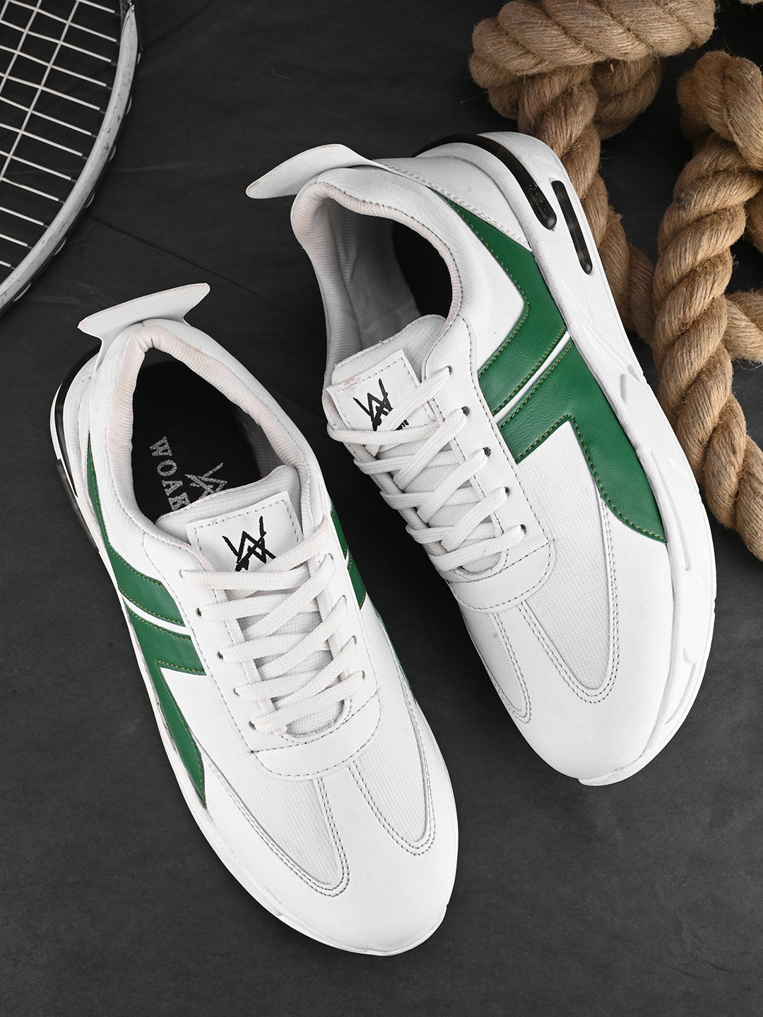 Buy Woakers Men Textured Sneakers - Casual Shoes for Men 29294640 | Myntra