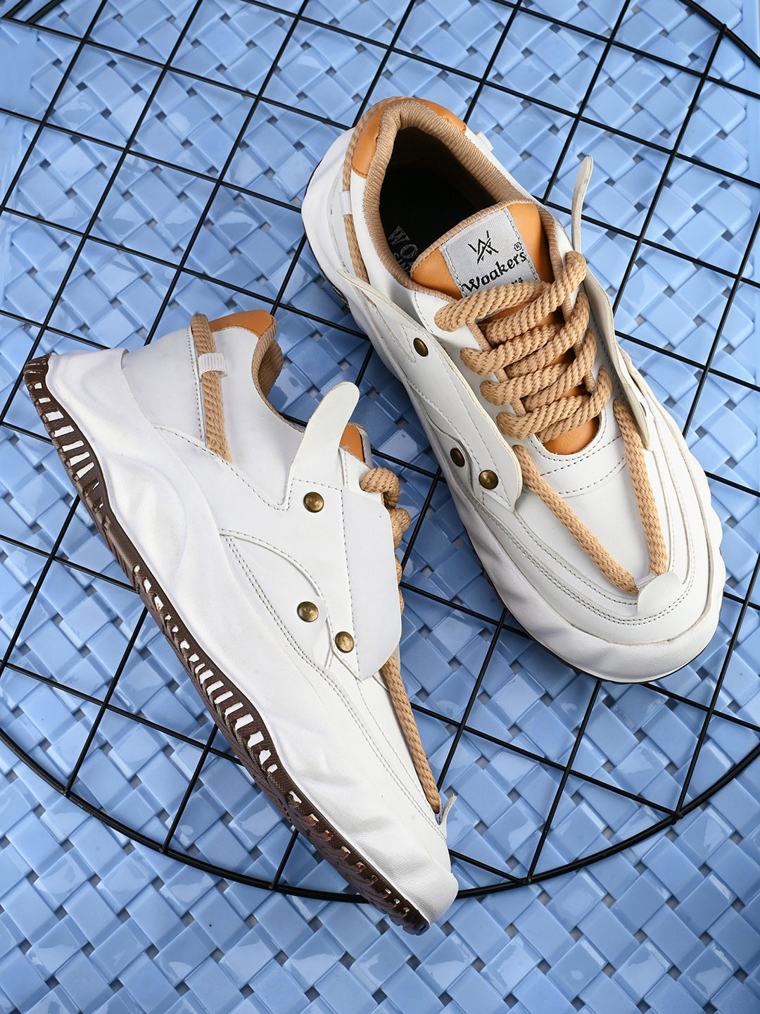 Buy Woakers Men Lightweight Comfort Insole Sneakers - Casual Shoes for ...