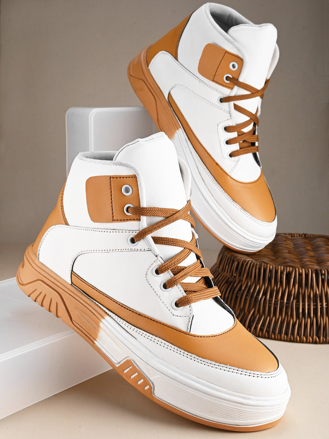 Buy Woakers Men Colourblocked Lightweight Sneakers - Casual Shoes for ...