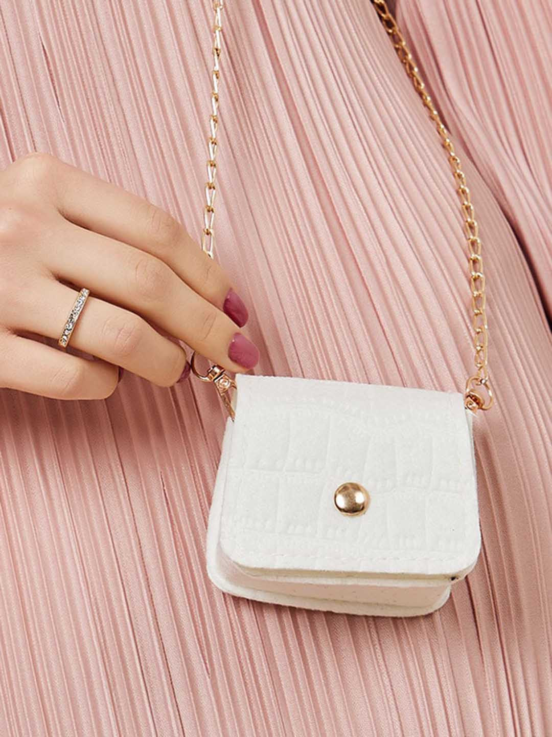 Buy Styli Structured Mini Sling Bag - Handbags for Women 29300386 | Myntra