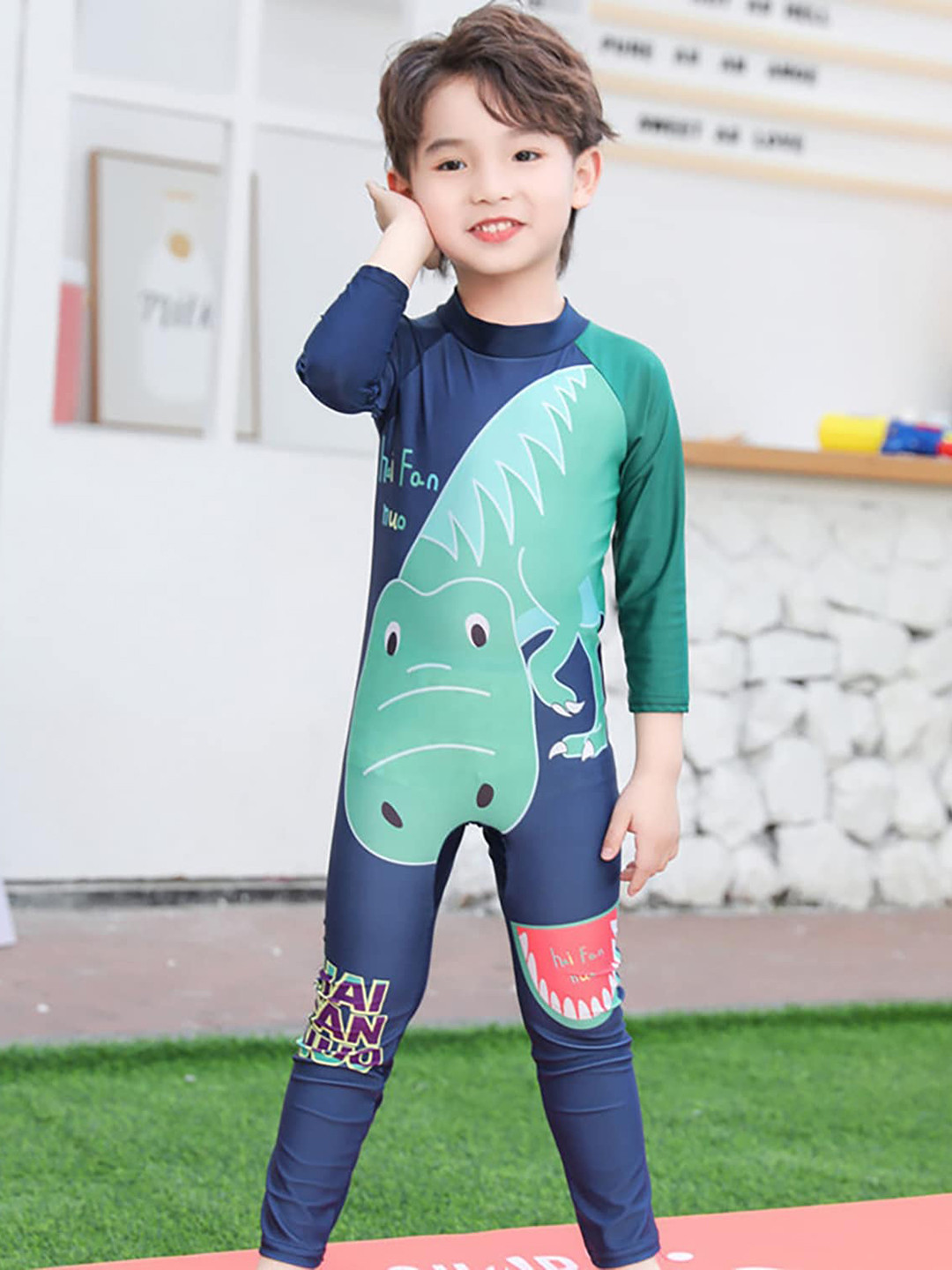 Buy SYGA Boys Printed Swim Legsuit - Swimwear for Boys 29302986 | Myntra