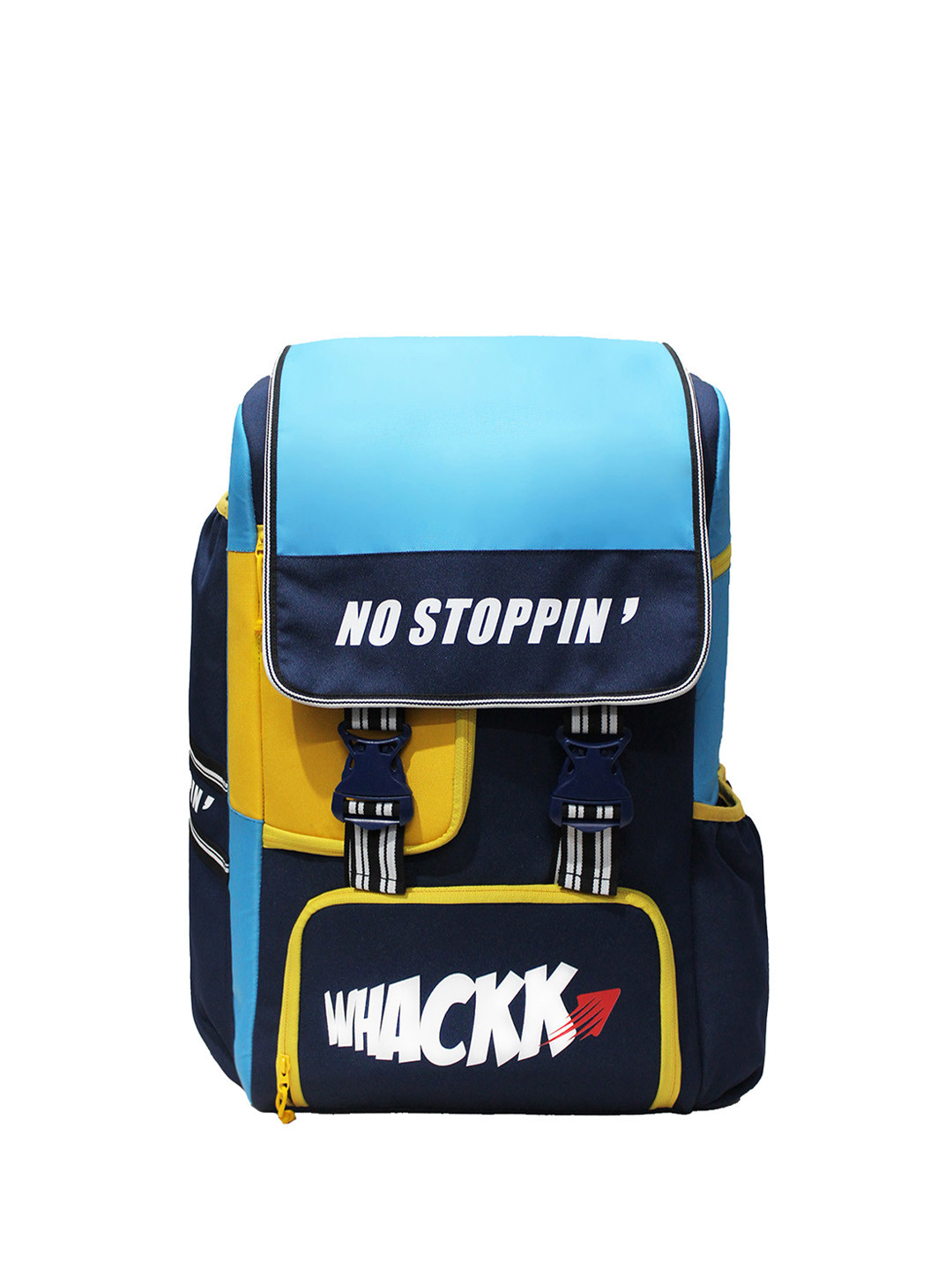 Buy Whackk Unisex Brand Logo Printed Cricket Rucksack With Shoe Pocket ...