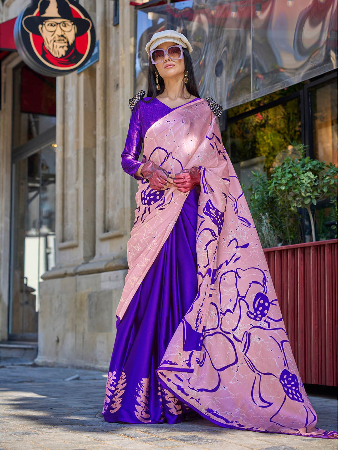 Buy Elora Satin Saree - Sarees for Women 29313540 | Myntra