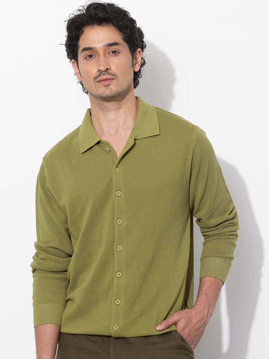 Buy RARE RABBIT Men Alias N Regular Fit Spread Collar Shirt - Shirts ...