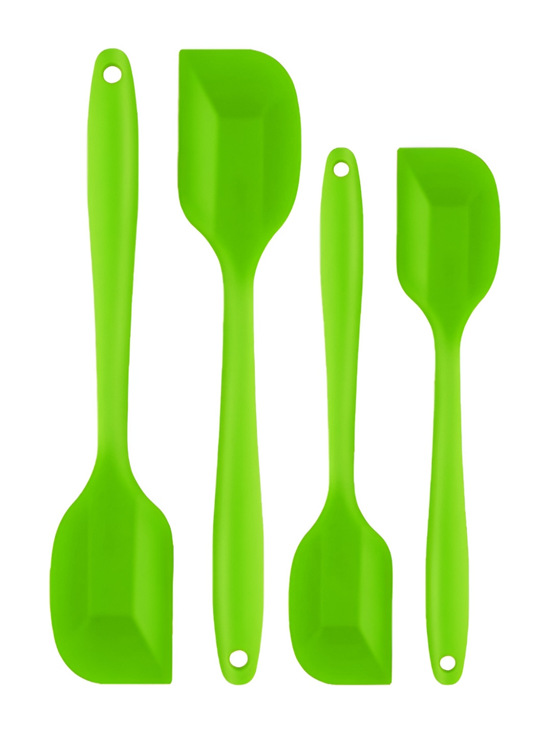 Buy P Plus International Green 4 Pieces Scraper Spatulas - Spatula for ...